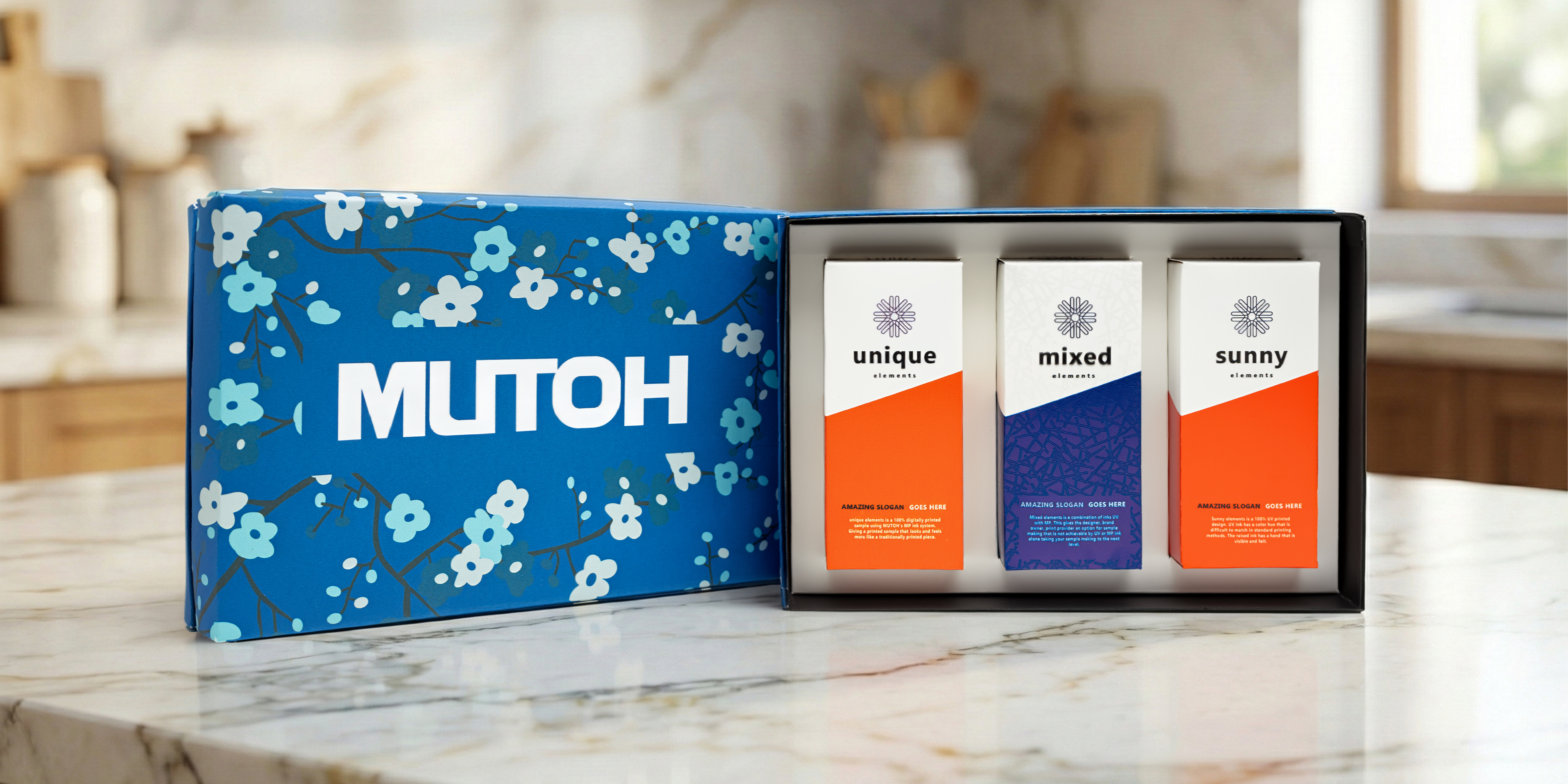 The MUTOH Standard in Packaging Prototypes: Real Materials. True Colors.